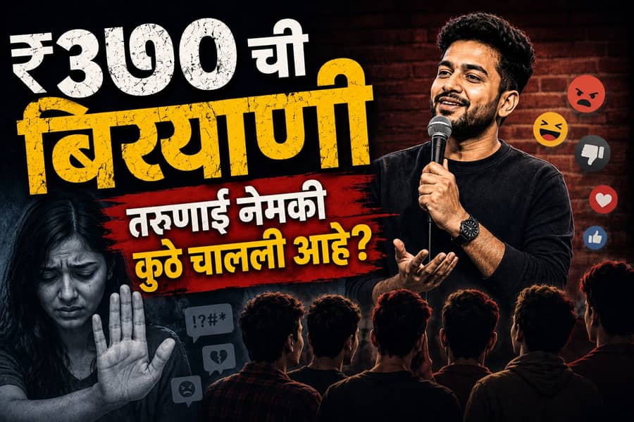 ₹370 ची बिर्याणी" आणि हरवत चाललेली संवेदनशीलता : आजच्या तरुणांच्या मनात ...